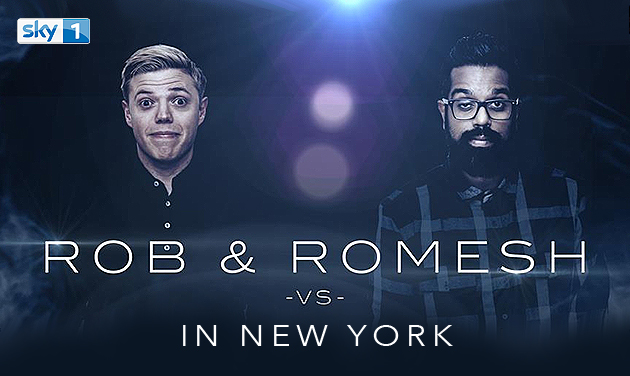 Book Tickets For Rob and Romesh VS in New York | Applausestore